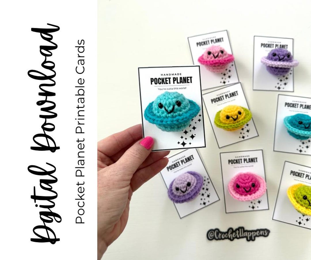 Pocket Planet Printable Cards - Etsy