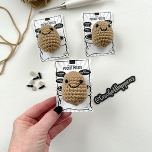 Crocheted Pocket Potato Pattern,digital Download - Etsy