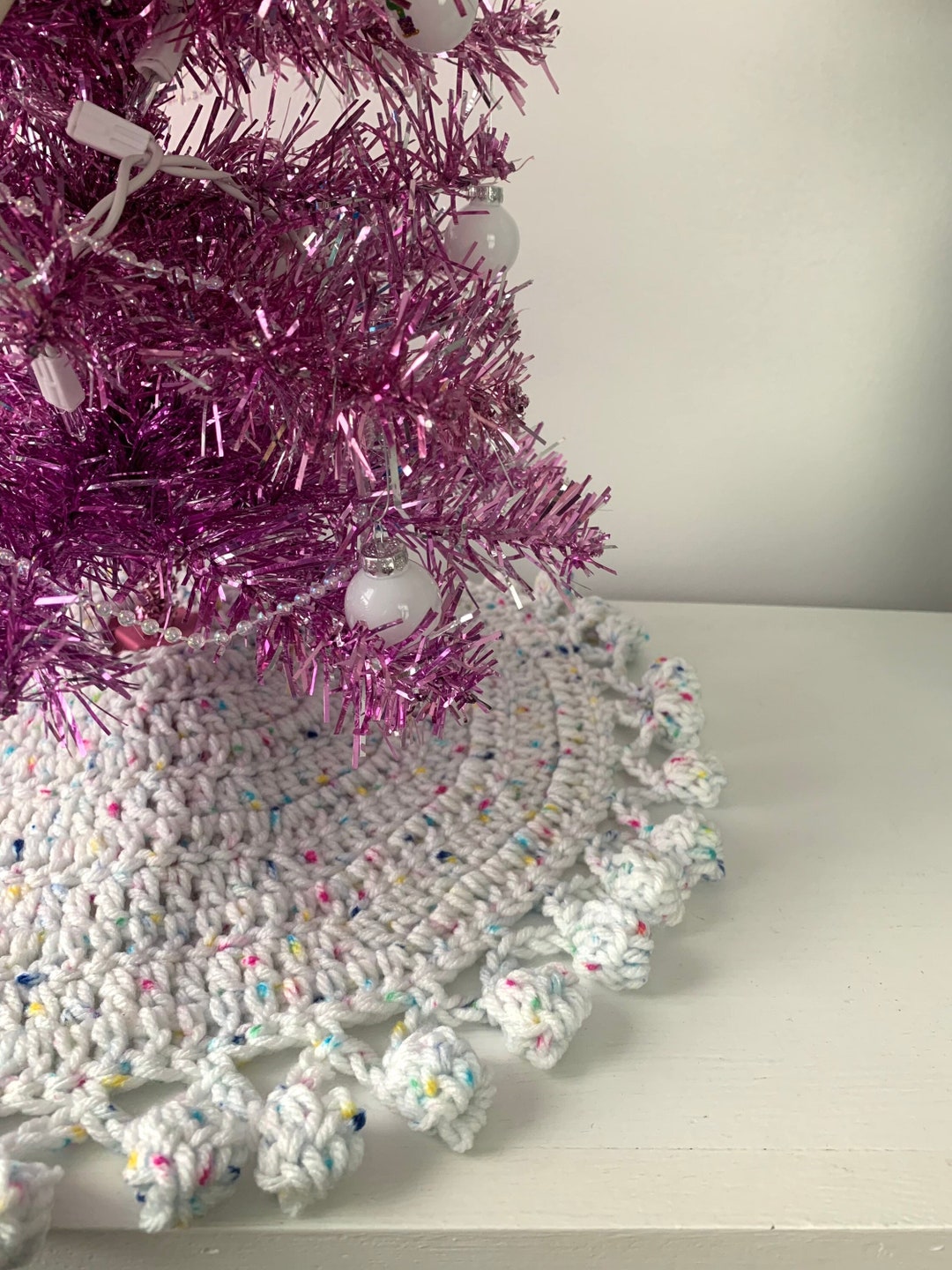 Mini Christmas Tree Skirt - Etsy