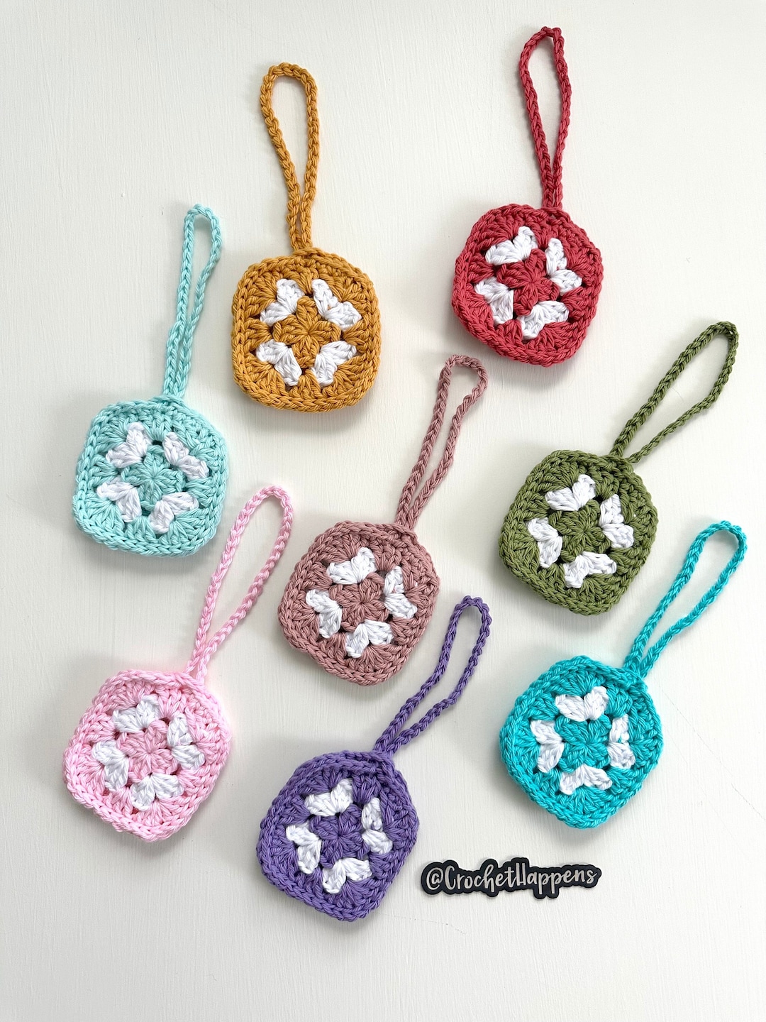 Ear Bud Holder, Crochet Ear Bud Case, Small Pouch, Custom Color - Etsy