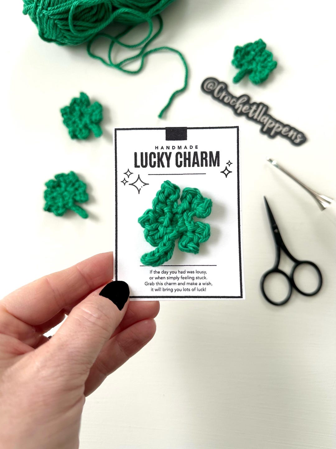 Four-leaf Clover Lucky Charm - Small St Patrick’s Day Gift - Etsy