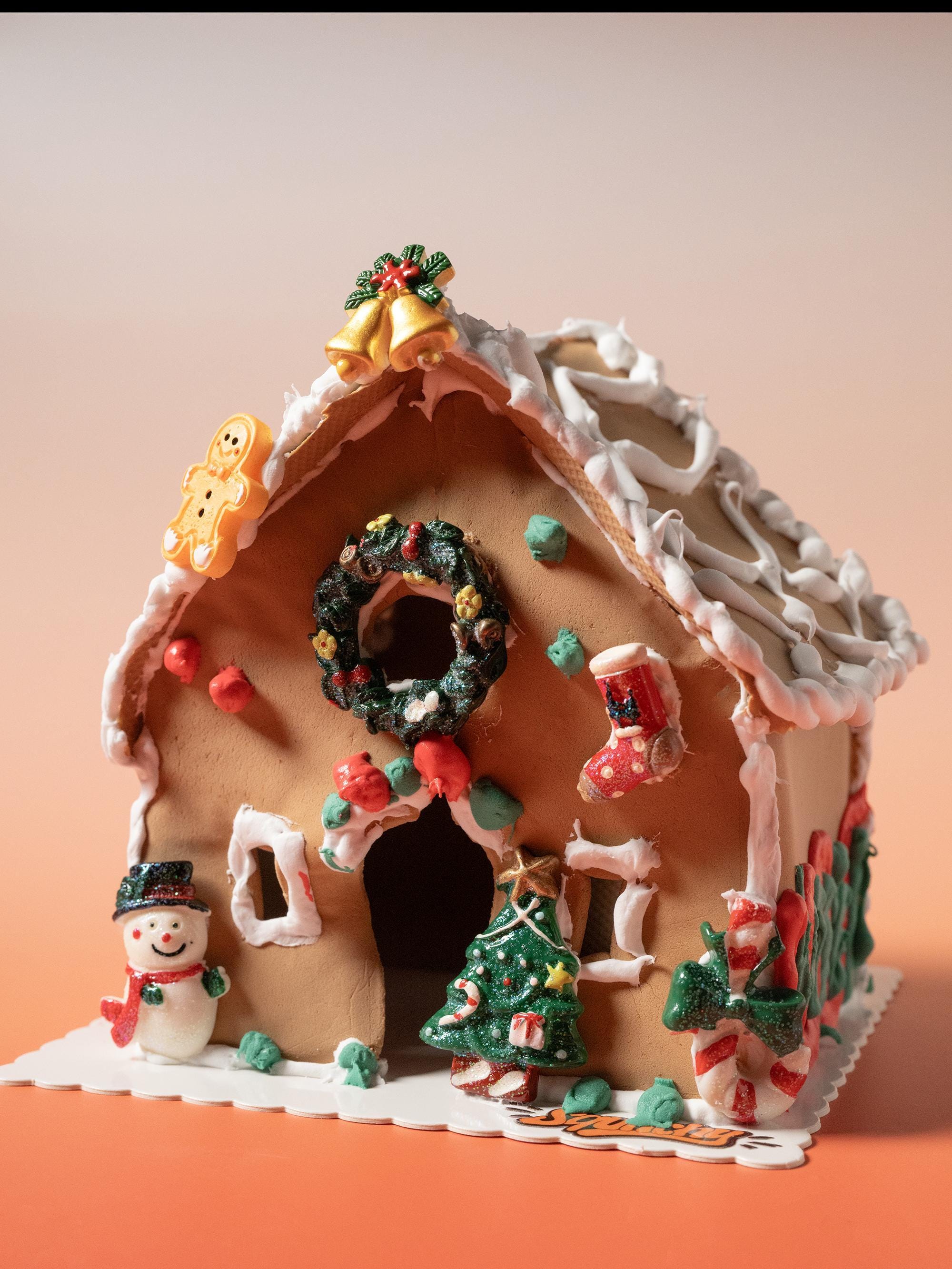 Gingerbread House Stress Ball DIY Kit - Etsy