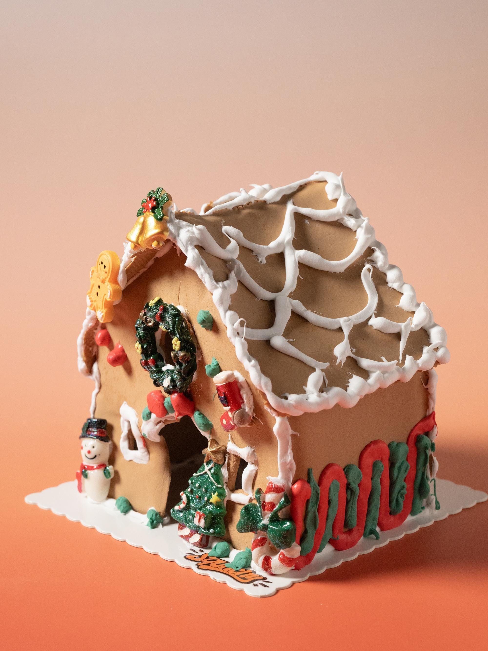 Gingerbread House Stress Ball DIY Kit - Etsy