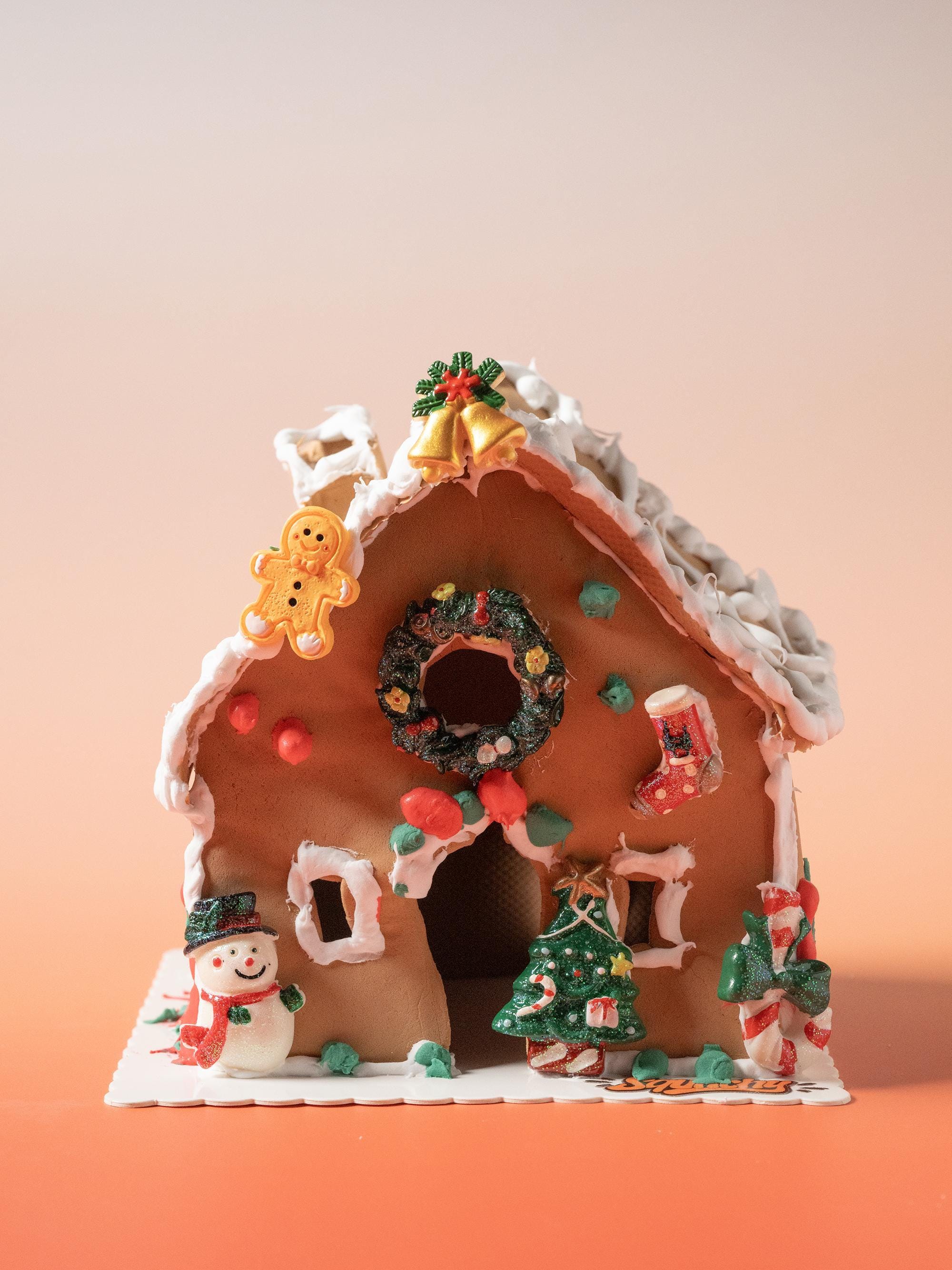 Gingerbread House Stress Ball DIY Kit - Etsy