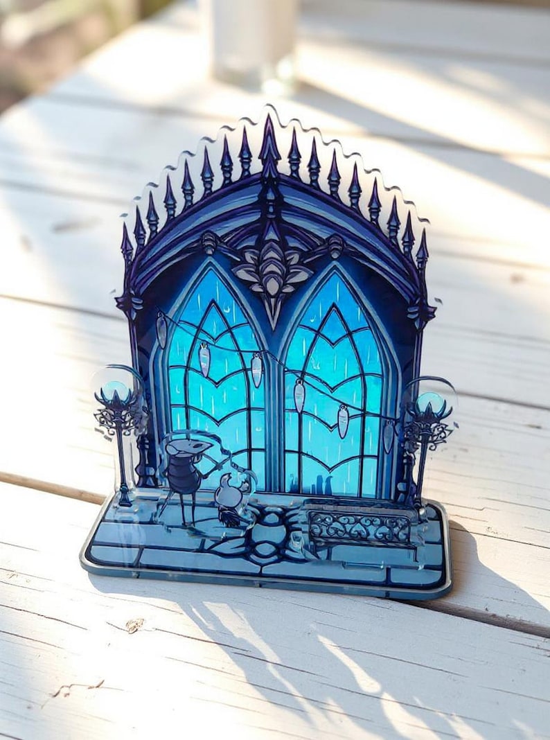 Hollow Knight Acrylic Standee: Quirrel & the Knight Desk Decor - Etsy