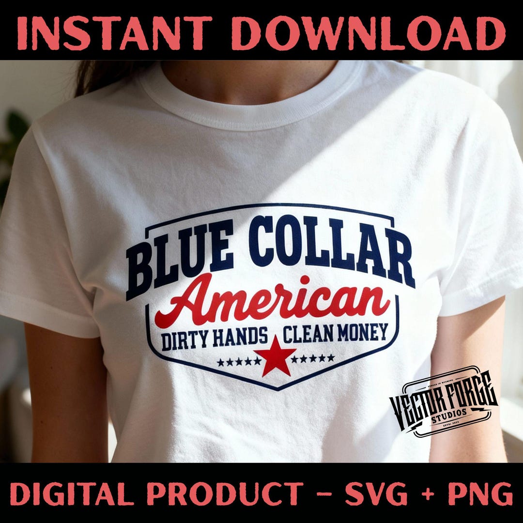 Dirty Hands Clean Money SVG, Blue Collar Work Design, Funny Mechanic ...