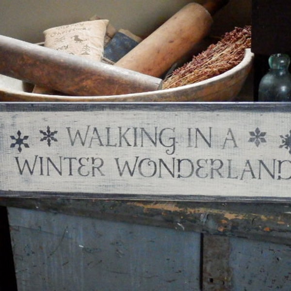 Primitive Winter - Etsy