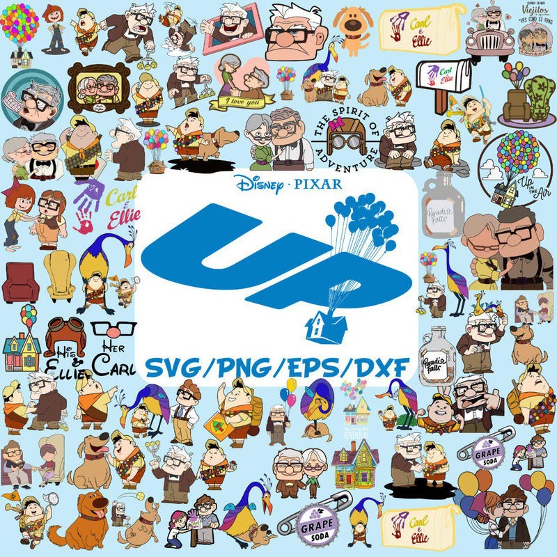 Up Disneys Svg File - Etsy