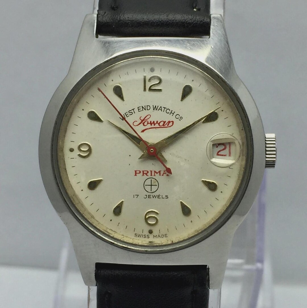 Vintage West End Watch Co. Sowar Prima Men’s Watch | Swiss Made 17 ...
