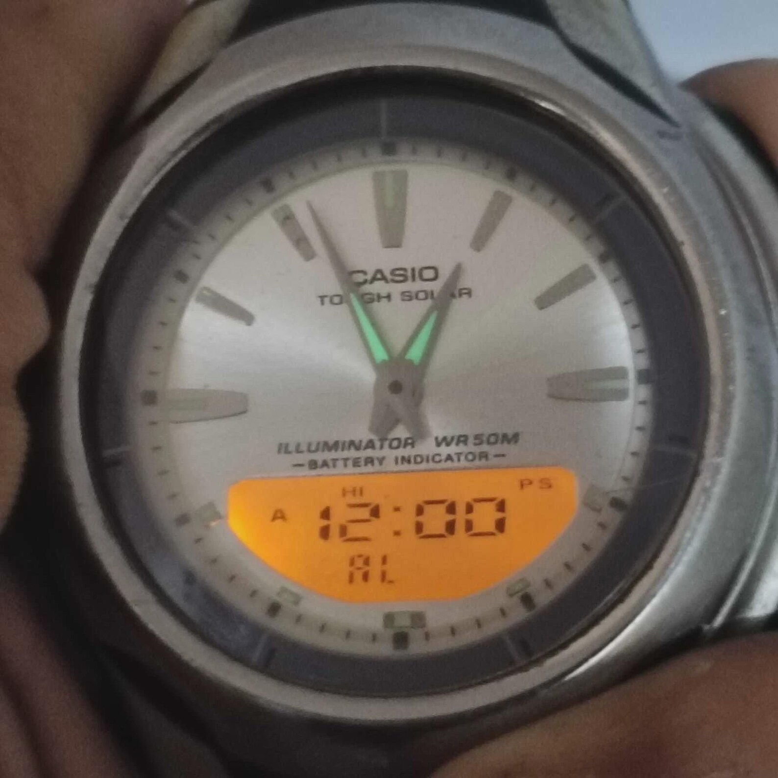 Casio Tough Solar AW-S90 Quartz Ana Digi Vintage Men’s Watch ...