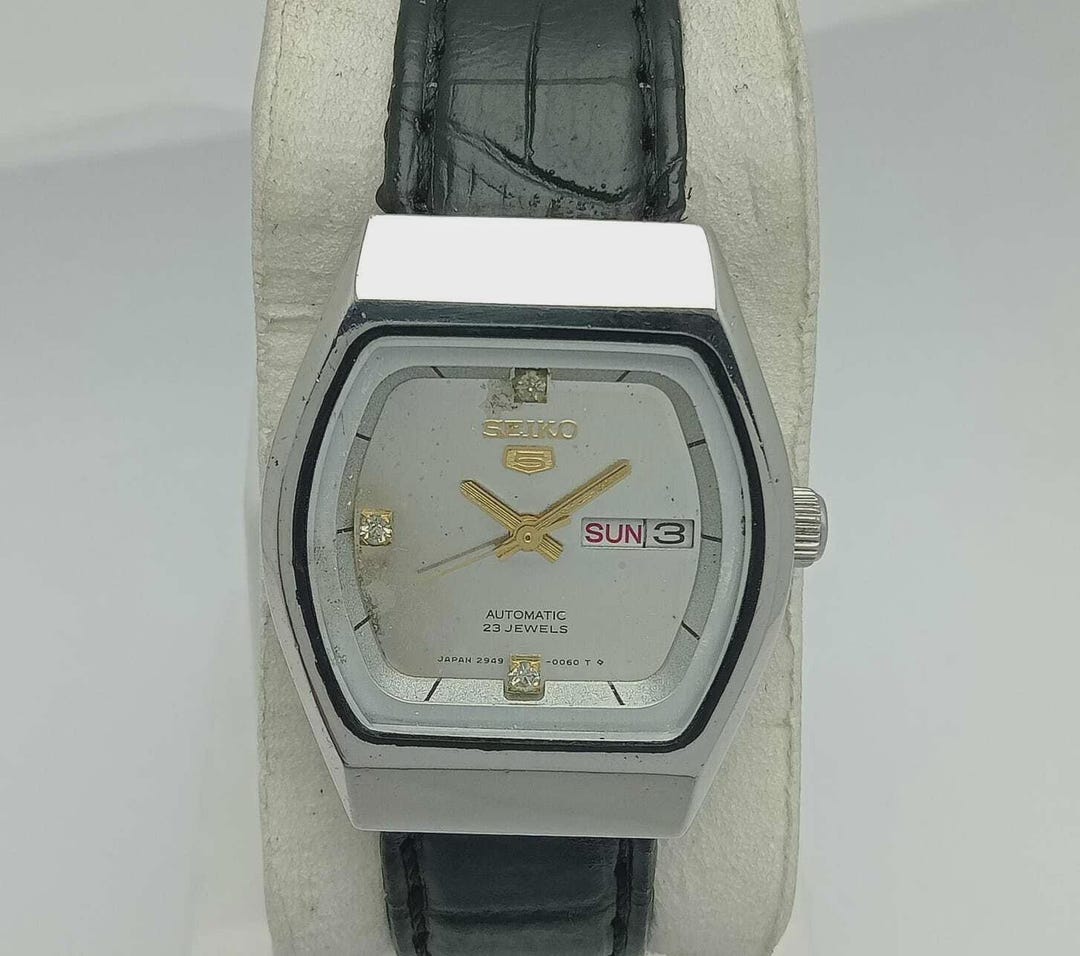 Seiko 5 Automatic 2949-5040 Vintage Women’s Watch | Day/date - Etsy