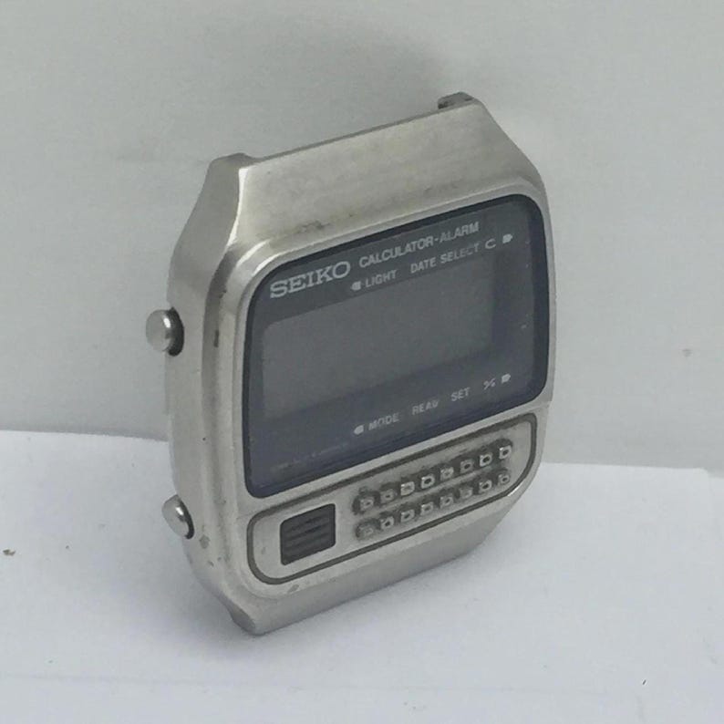 Seiko Watch C359-5010 Alarm Calculator Digital Vintage Men’s – for ...