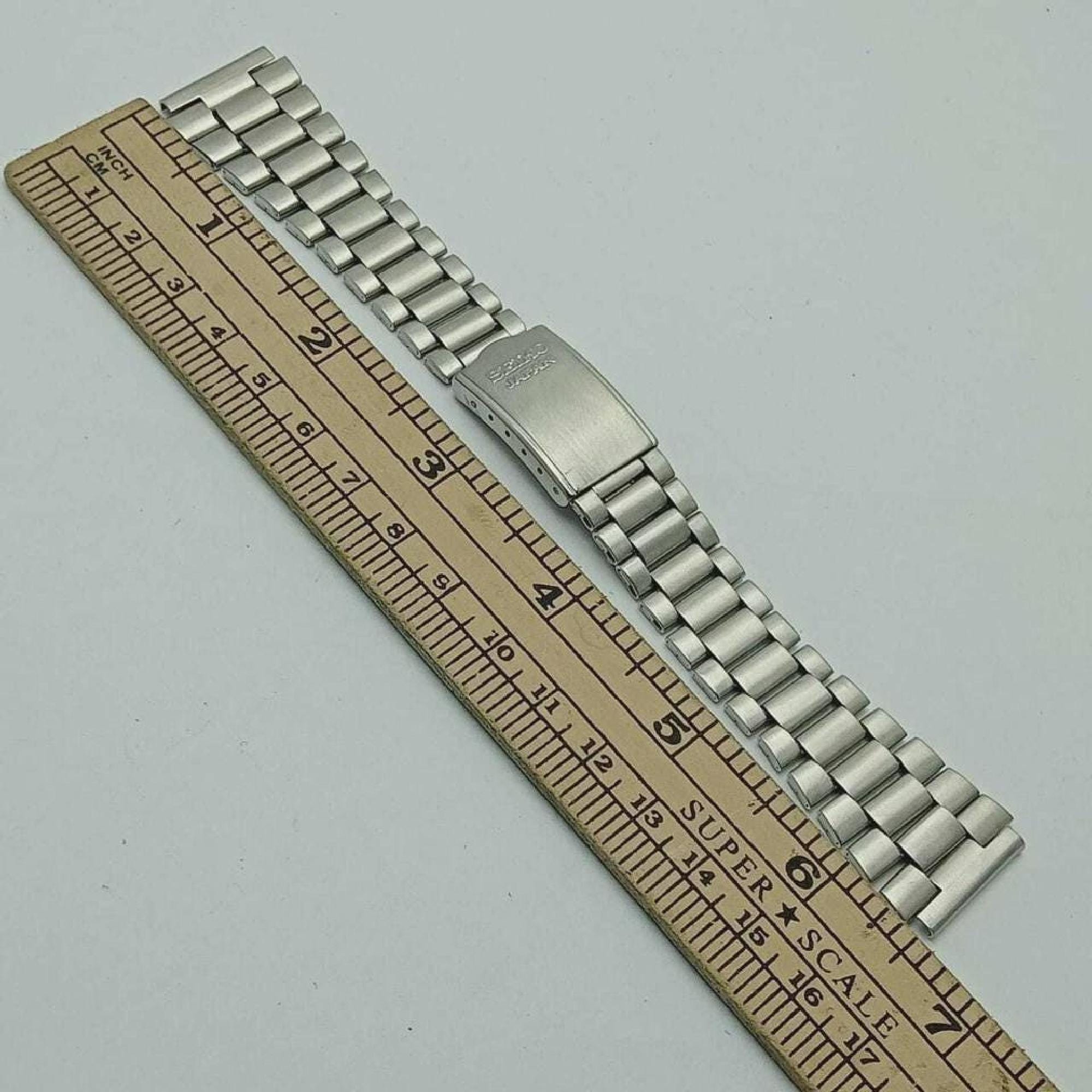 20mm Watch Bracelet Seiko B447 Stainless Steel Vintage Men’s - Etsy