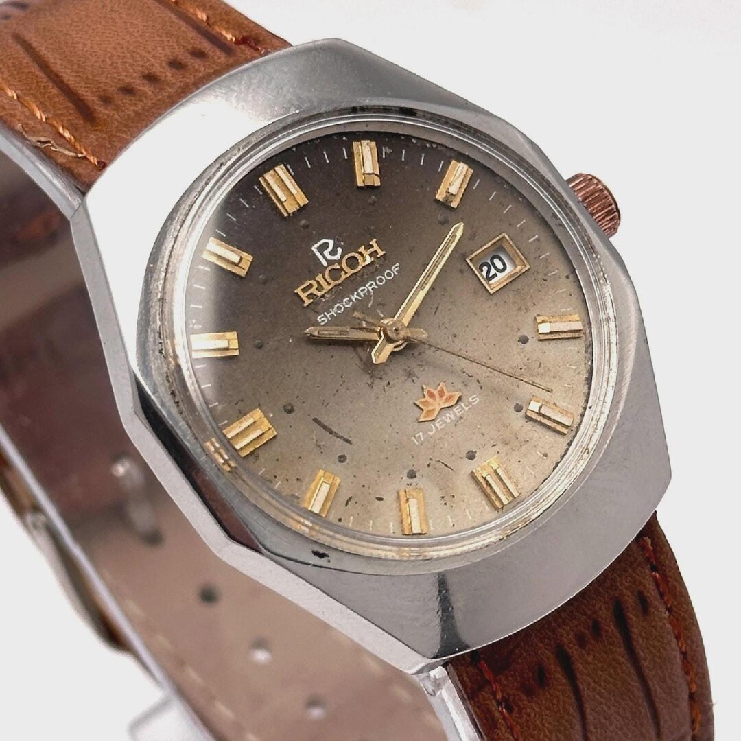 Vintage Ricoh Watch 5319 Manual Wind Men’s Mechanical Japan - Etsy