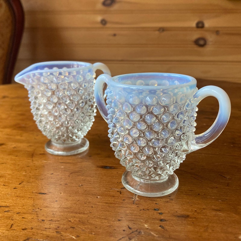 Moonstone Hobnail - Etsy