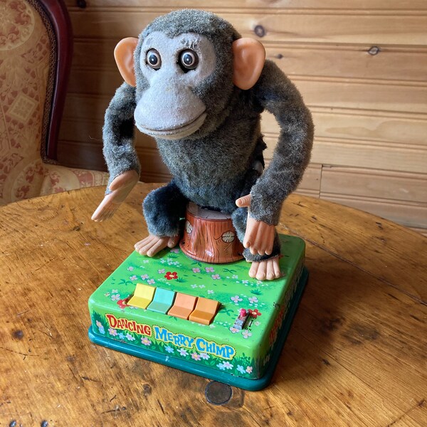 1950s Toy Monkey - Etsy