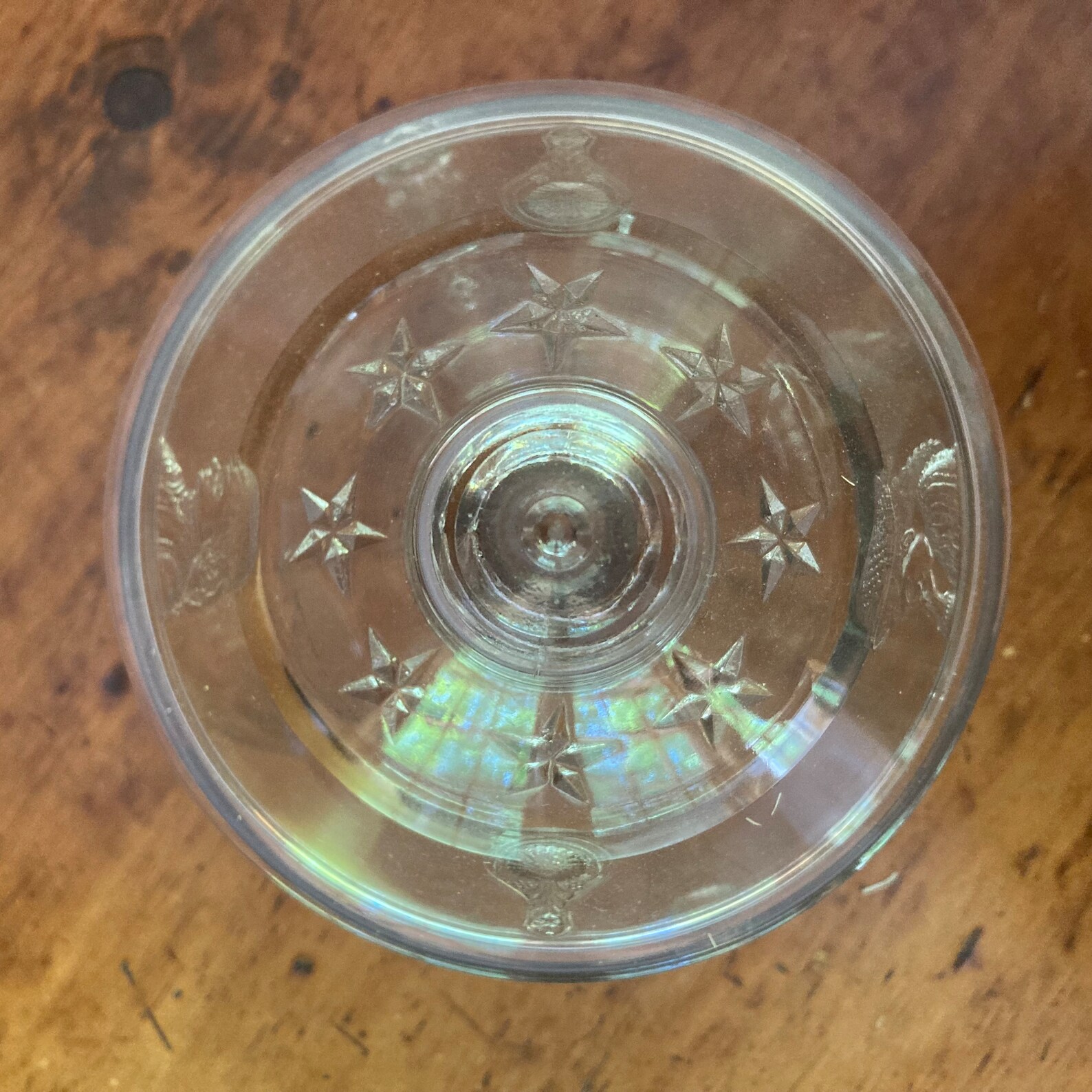 Antique Actress Pattern EAPG Compote With Lid, C. 1800s, Labelle Glass ...