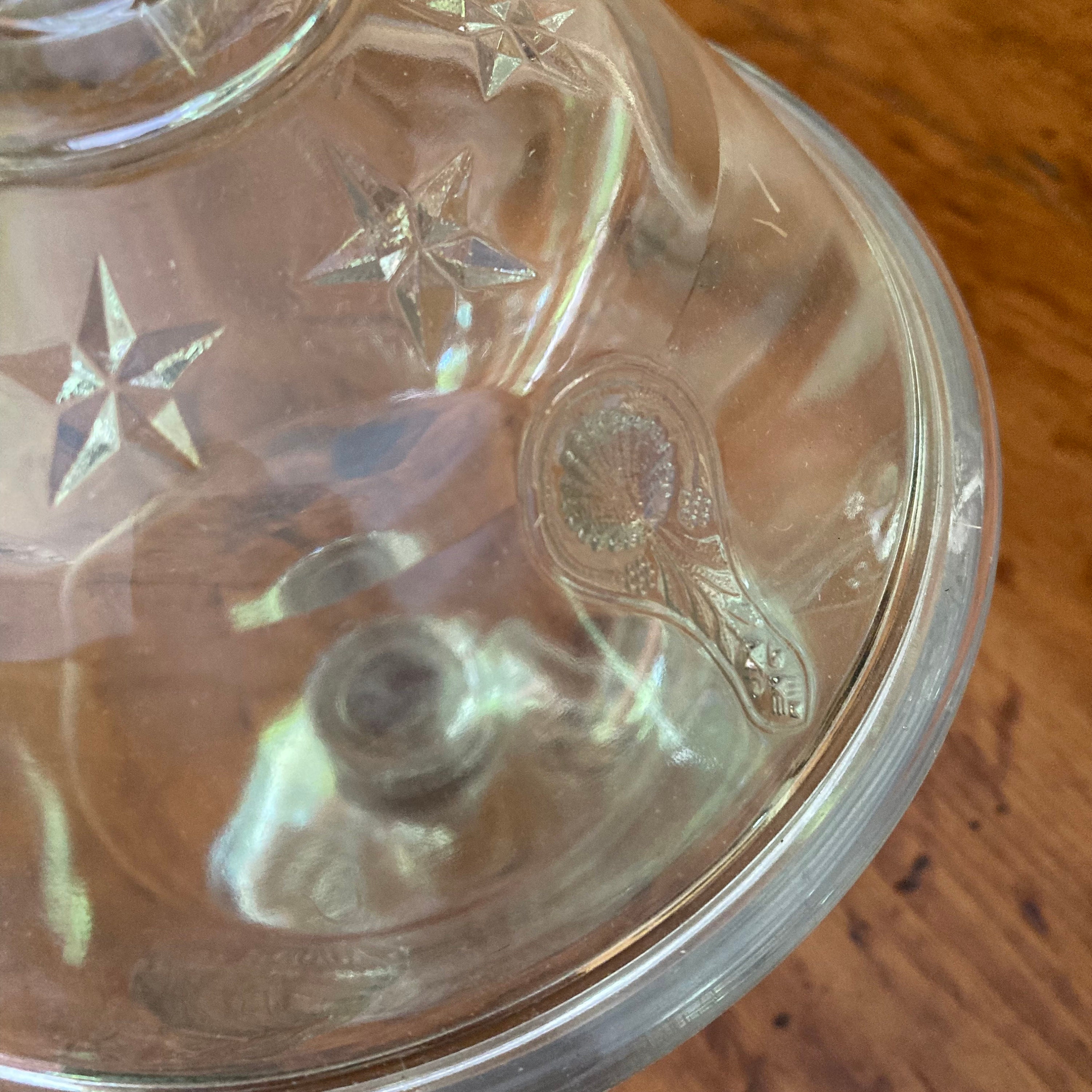 Antique Actress Pattern EAPG Compote With Lid, C. 1800s, Labelle Glass ...