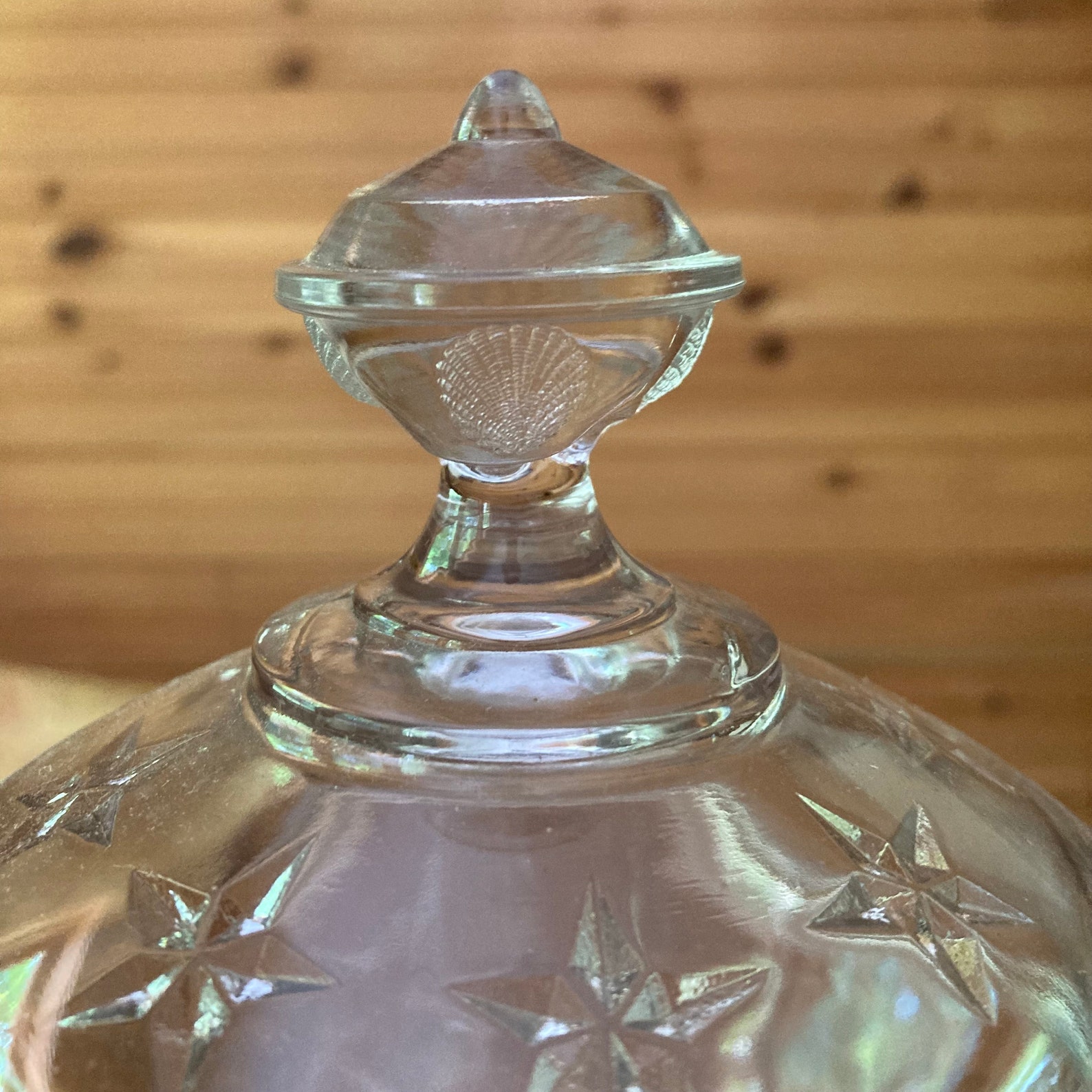Antique Actress Pattern EAPG Compote With Lid, C. 1800s, Labelle Glass ...