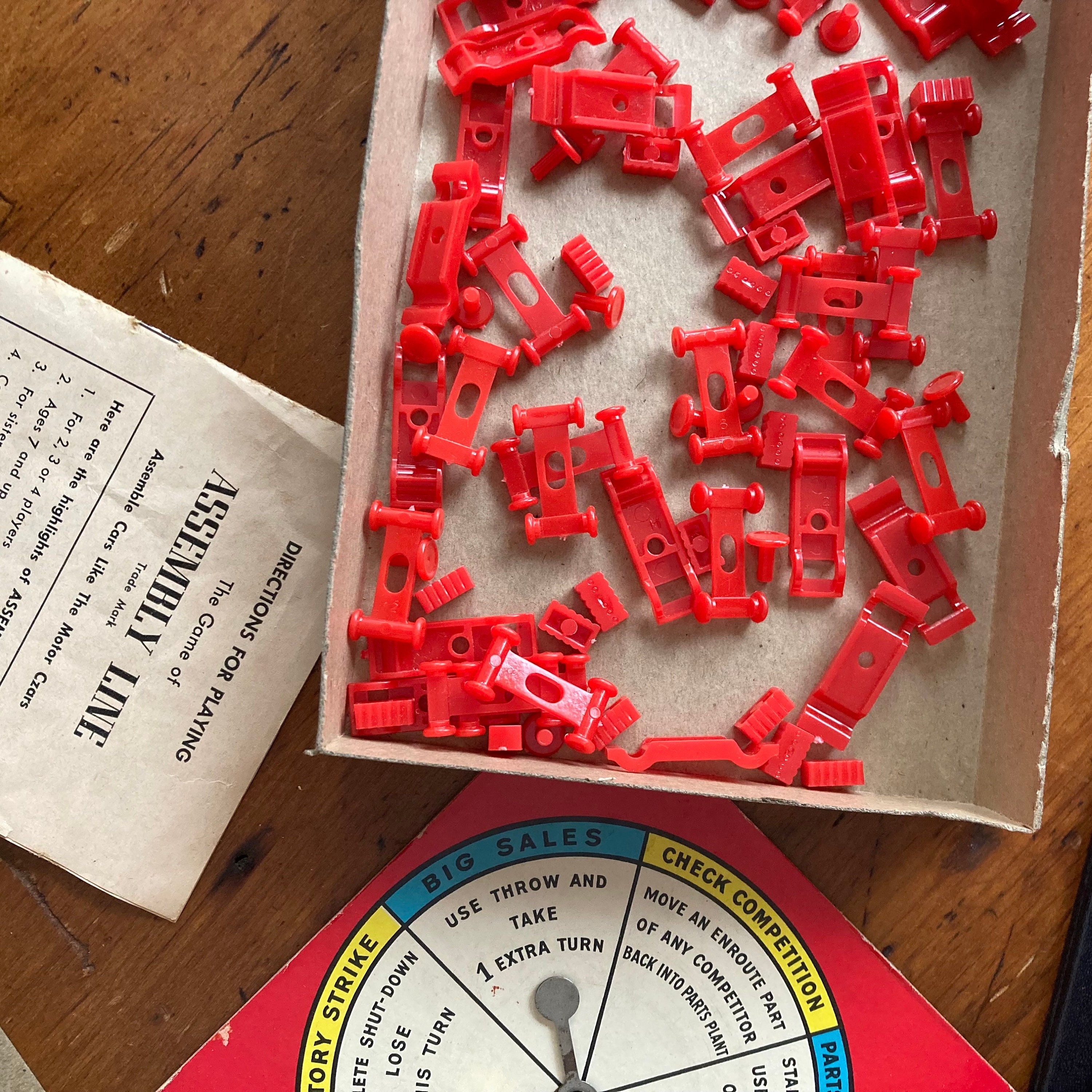 Vintage Assembly Line Auto Production Board Game, Made in USA by ...