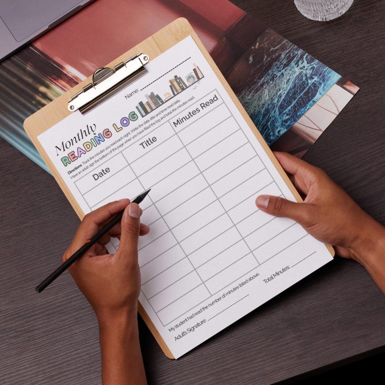 Editable Homeschool Schedule Planner Checklist - Reading Log for Kids ...