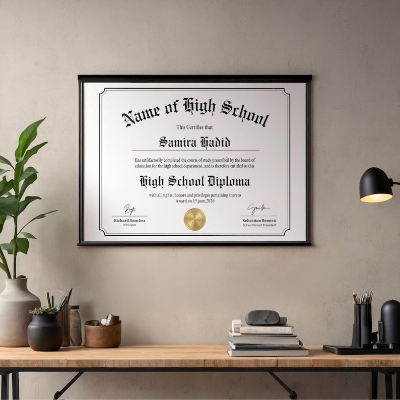 Editable Official High School Transcript Template - Homeschool ...