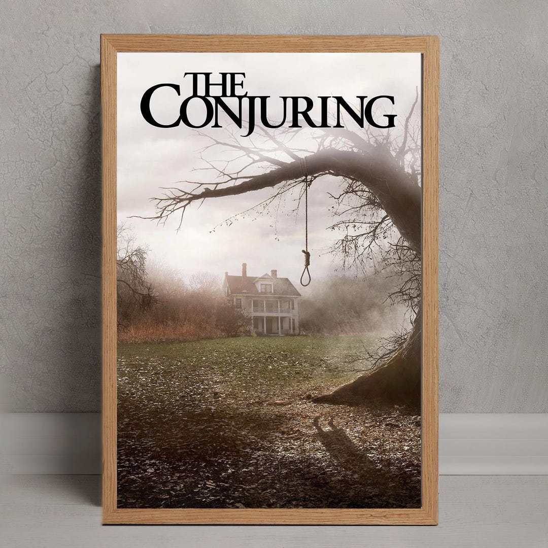 The Conjuring Movie Poster, Wall Art Decor, Room Decoration ...