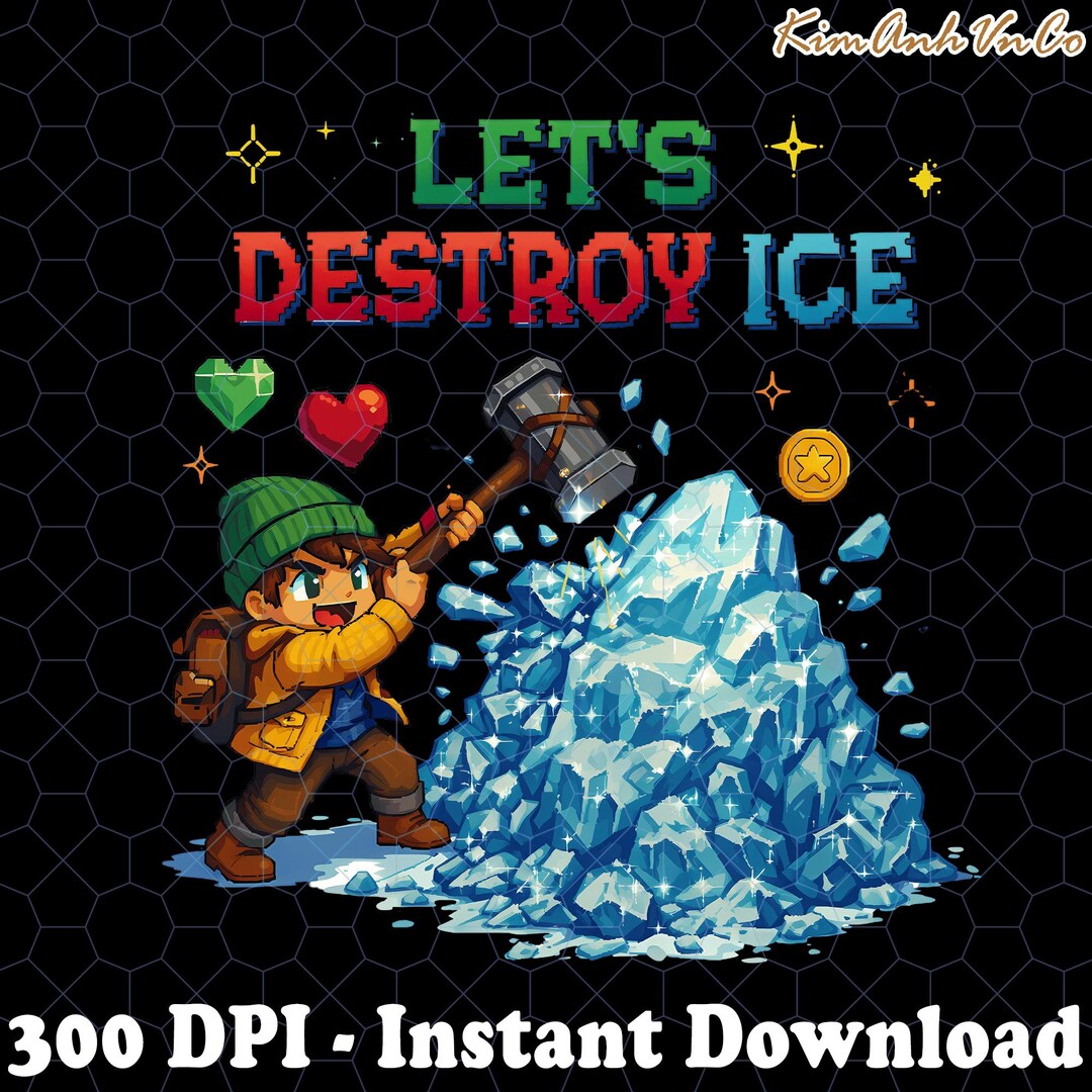 Let's Destroy Ice PNG Digital Download, Equality Equal Right PNG File ...