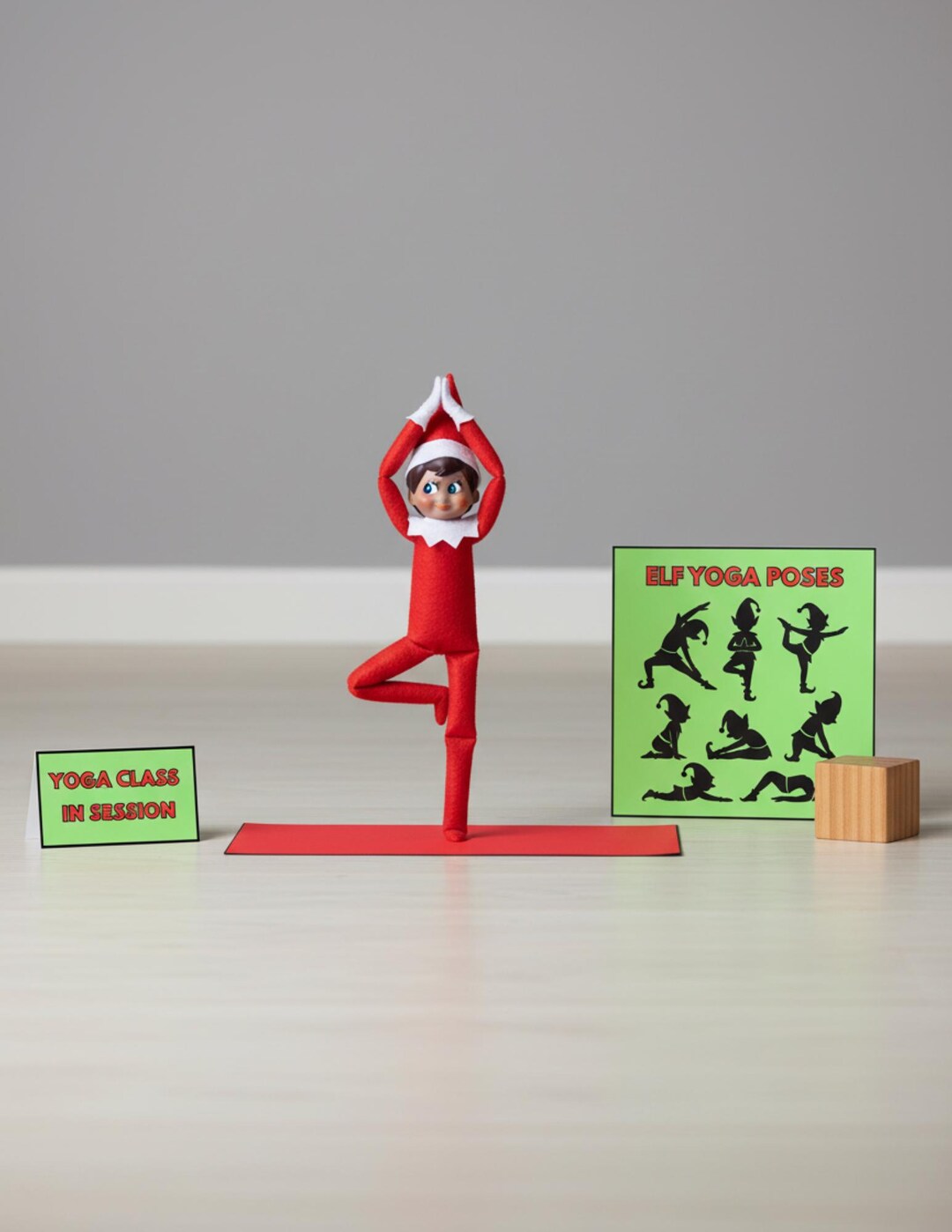 Elf Yoga Props – PDF Printable | Instant Download - Etsy