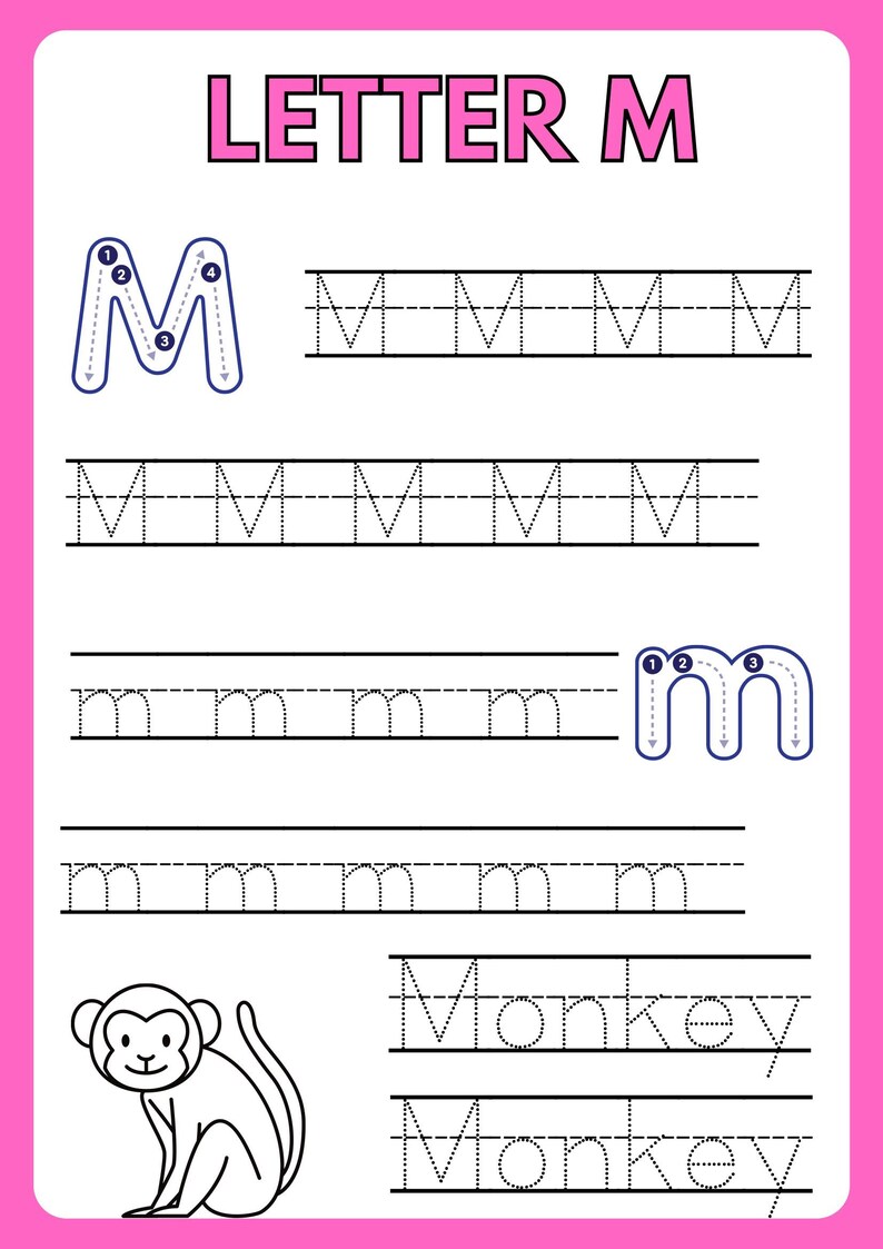 Tracing Alphabets Activity Sheets (letters A - Z), Learn to Write ...