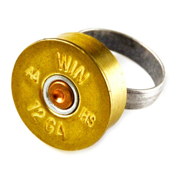 Shotgun Shell Ring - Etsy