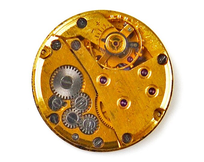 Steampunk Lapel Pin Genuine Watch Movement Express - Etsy