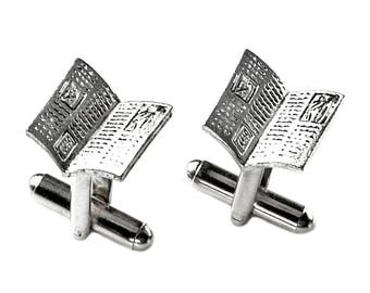 Paper cufflinks | Etsy