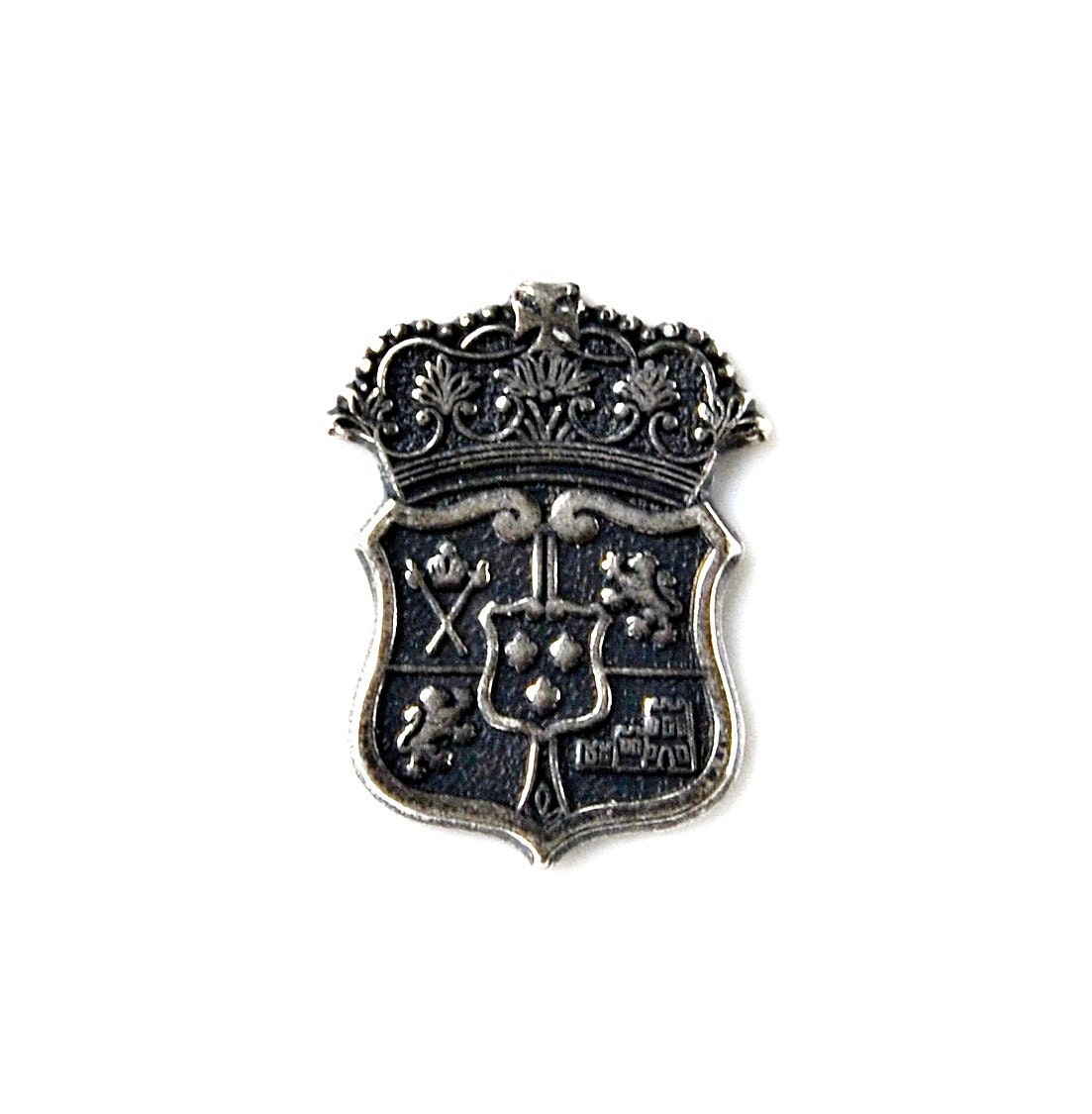 European Crest Lapel Pin Express Yourself | Etsy