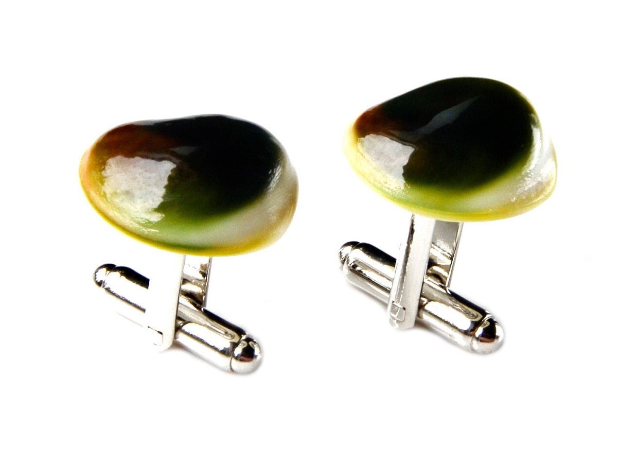 Turban Shell Cufflinks Express Yourself - Etsy