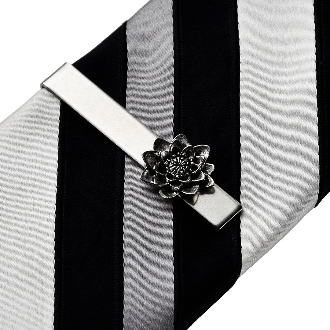 Lotus Flower Tie Clip Express Yourself - Etsy