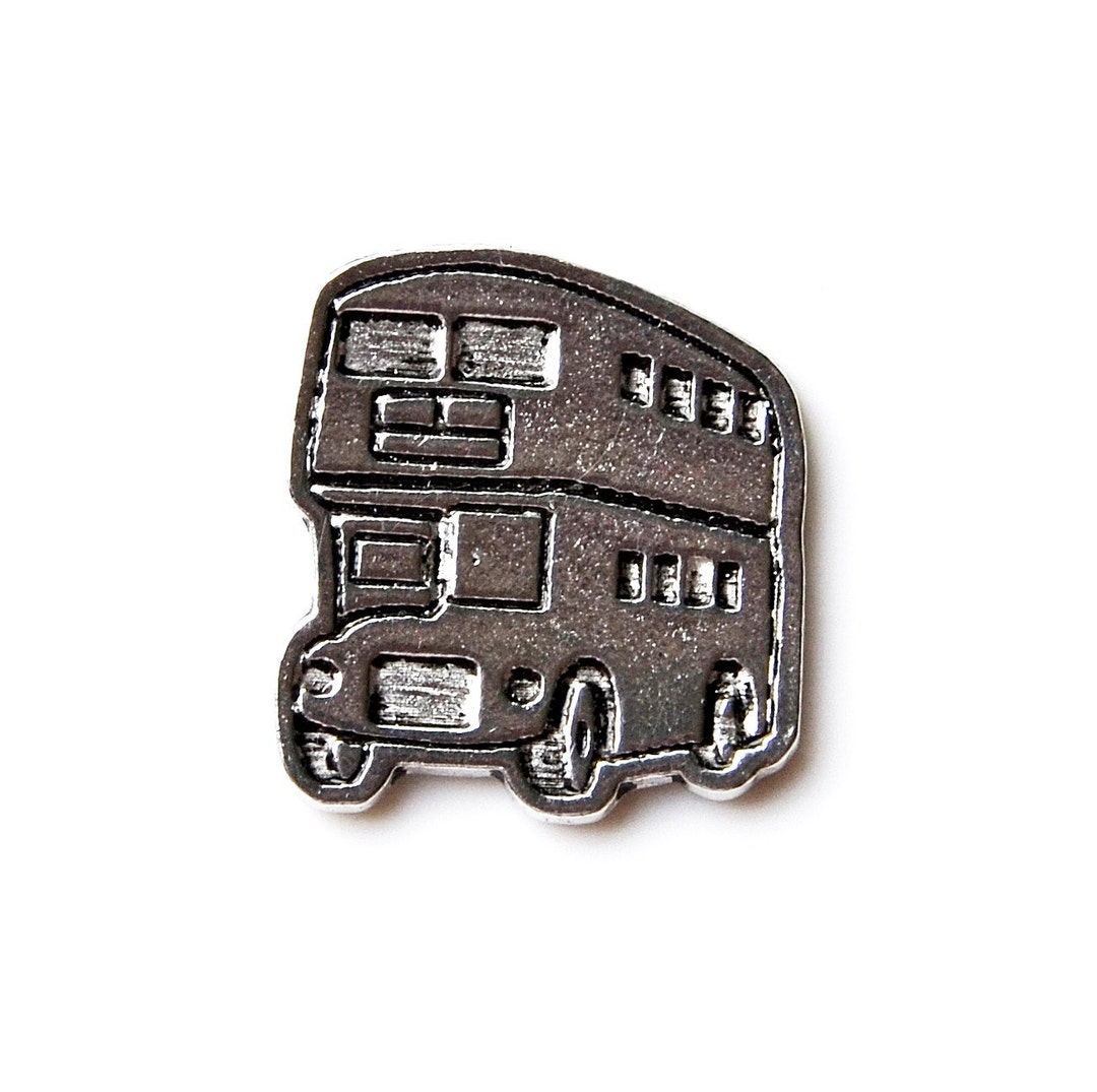 Double Decker Bus Lapel Pin Express Yourself - Etsy