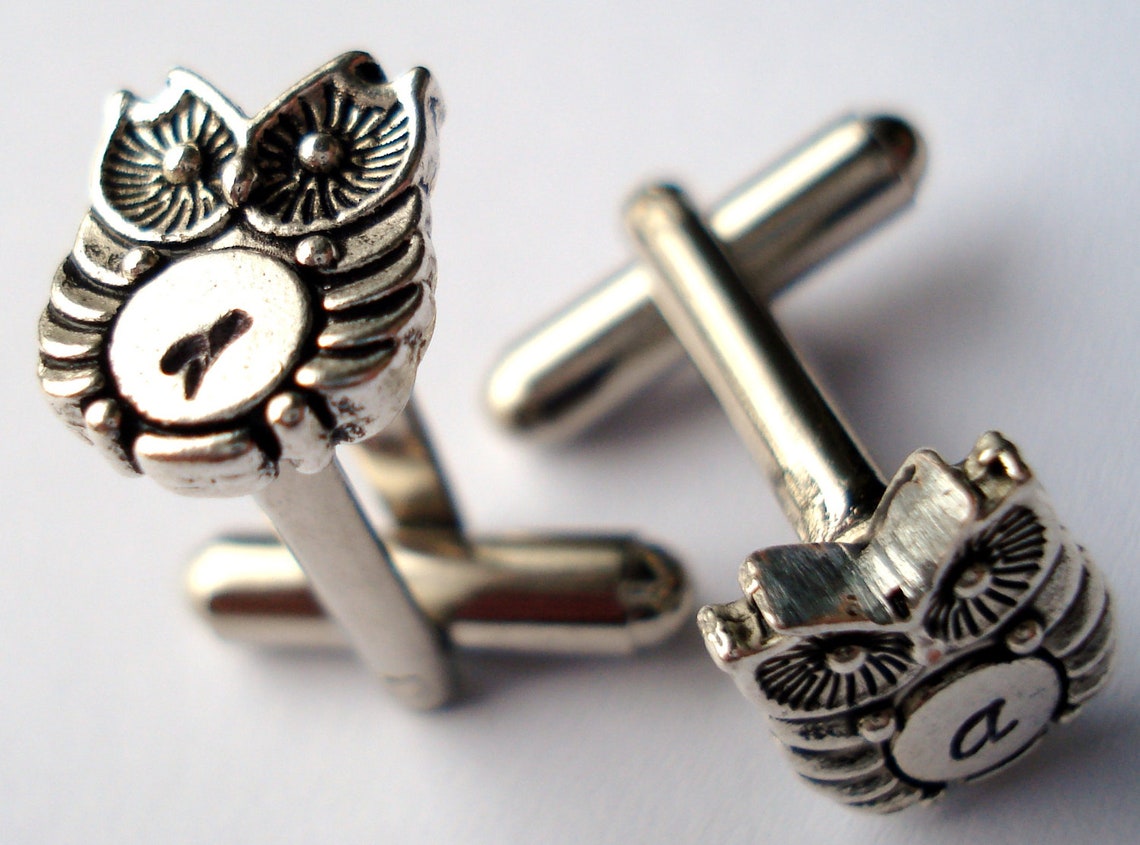Customizable Owl Cufflinks Express Yourself - Etsy
