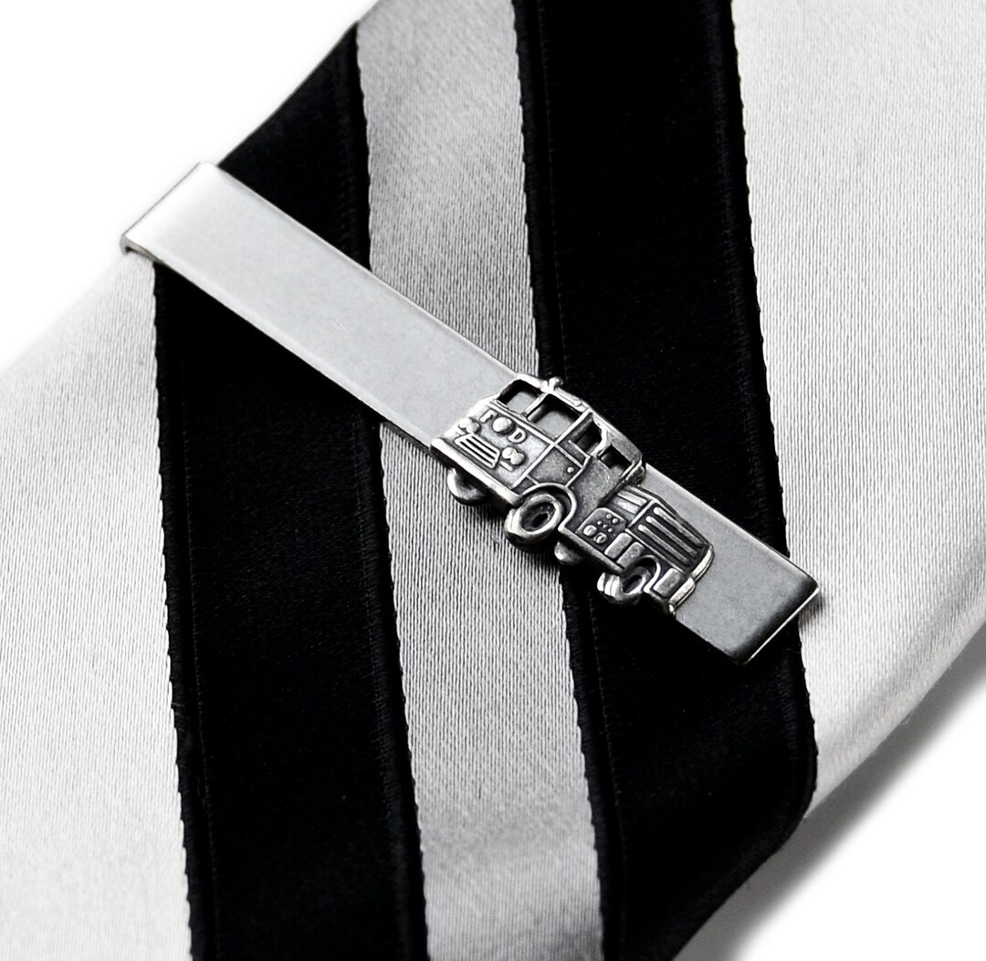 Fire Truck Tie Clip Express Yourself - Etsy
