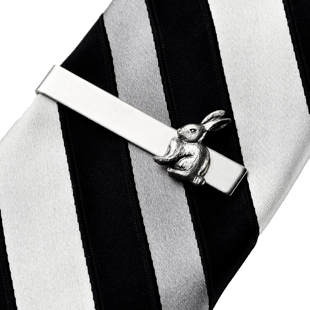 Rabbit Tie Clip Express Yourself - Etsy UK