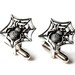 Spider Web Cufflinks Express Yourself - Etsy