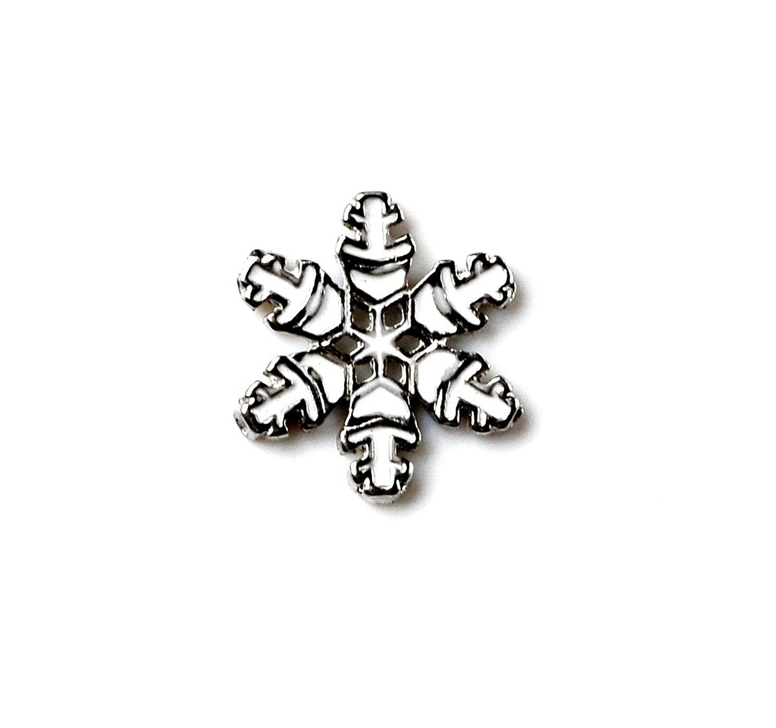 Snowflake Lapel Pin Express Yourself - Etsy
