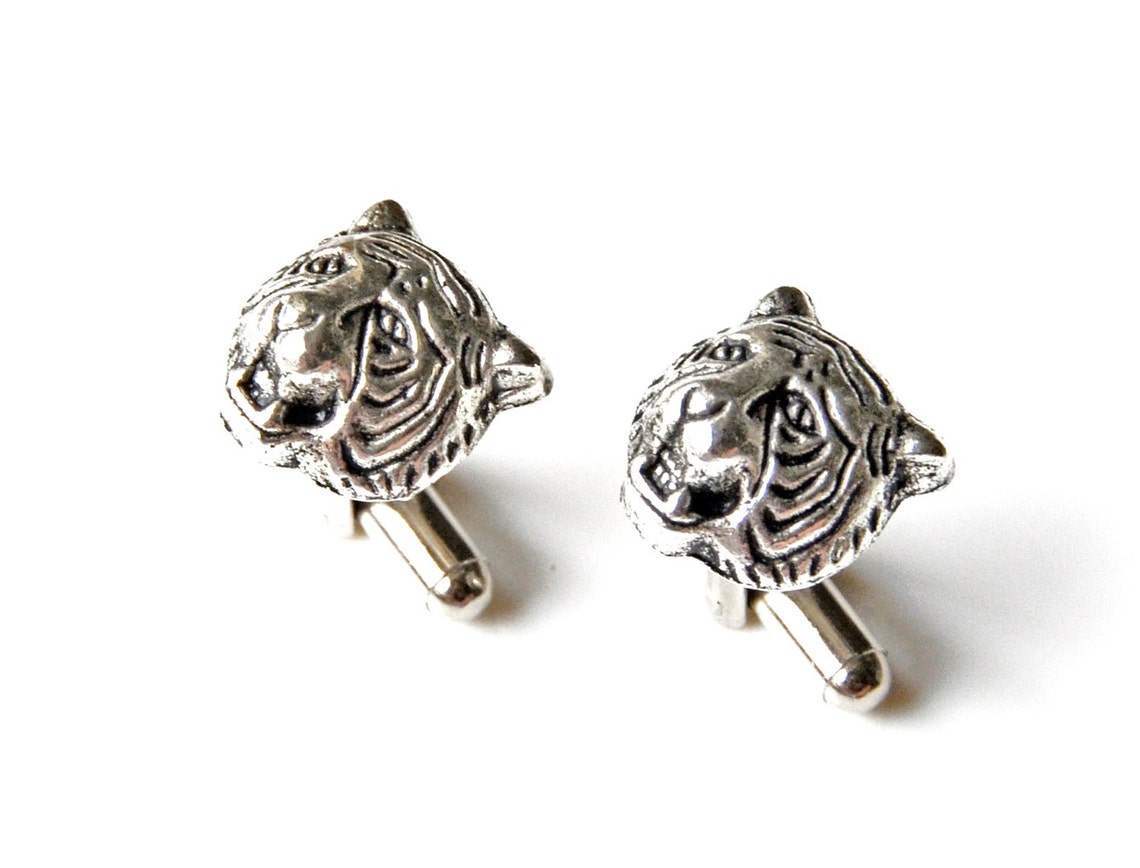 Tiger Cufflinks Express Yourself - Etsy