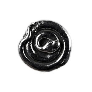 Coiled Snake Lapel Pin Express Yourself - Etsy