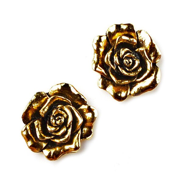 Rose Gold Cufflinks - Etsy