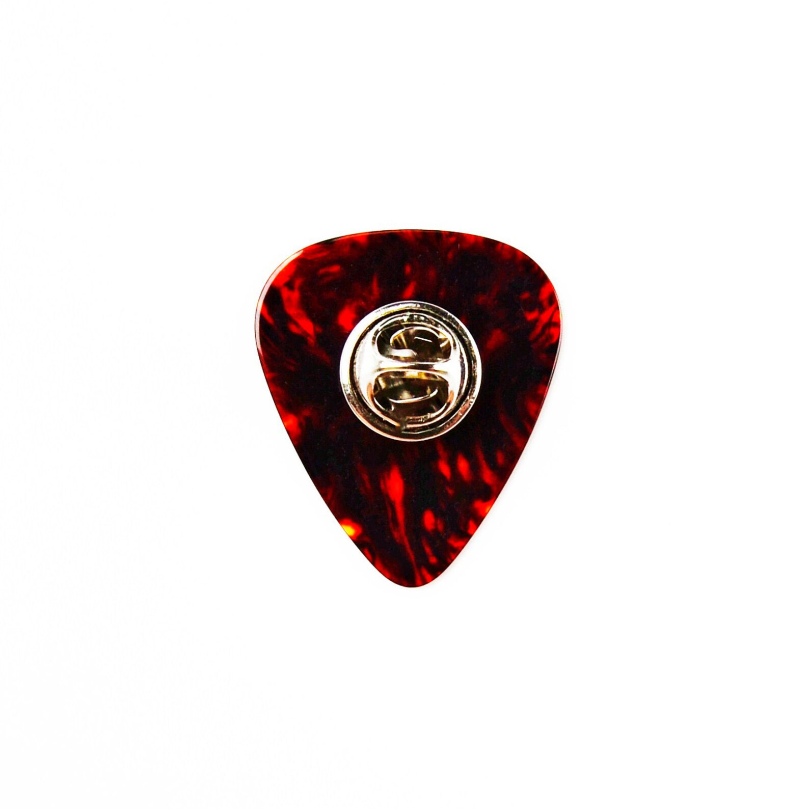 Faux Turtle Shell Guitar Pick Lapel Pin Express Yourself - Etsy