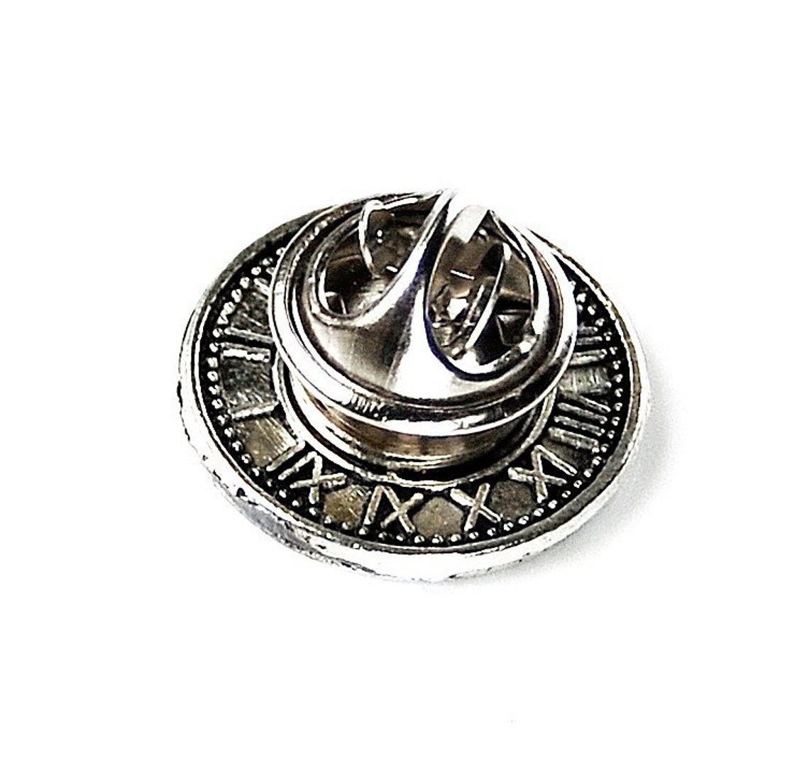 Clock Lapel Pin Express Yourself - Etsy
