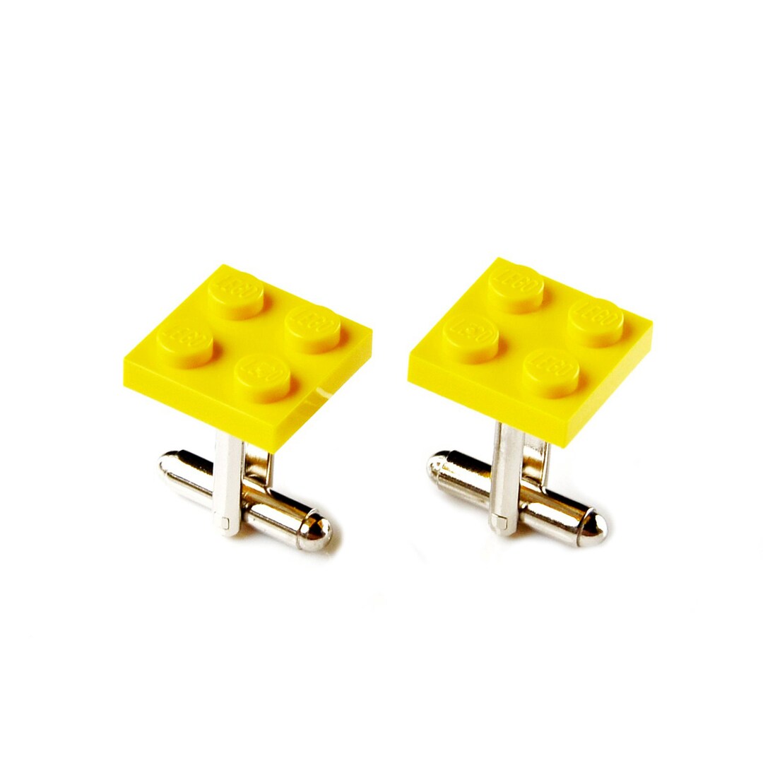 Yellow Lego R Cufflinks Express Yourself - Etsy