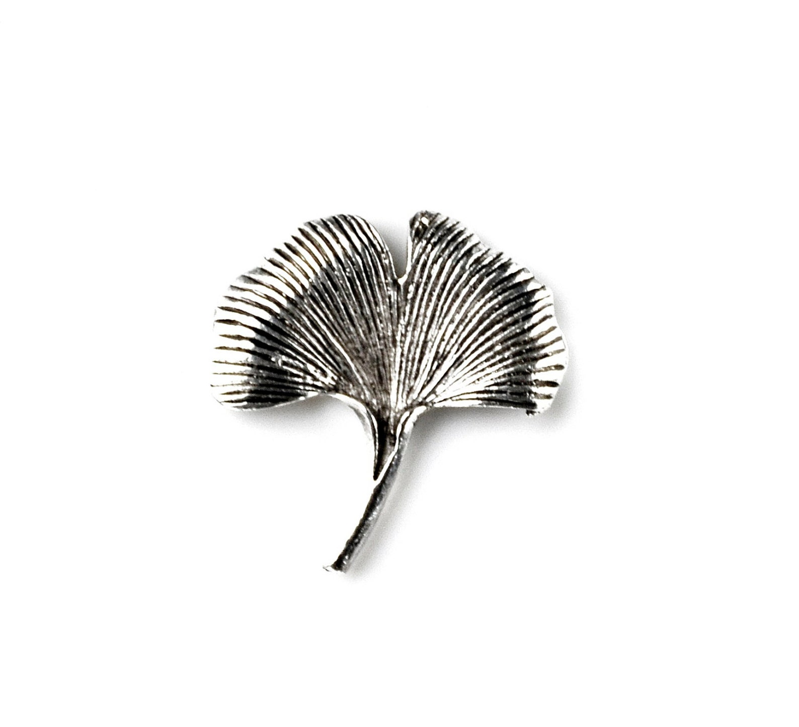 Ginkgo Biloba Leaf Lapel Pin Express Yourself | Etsy