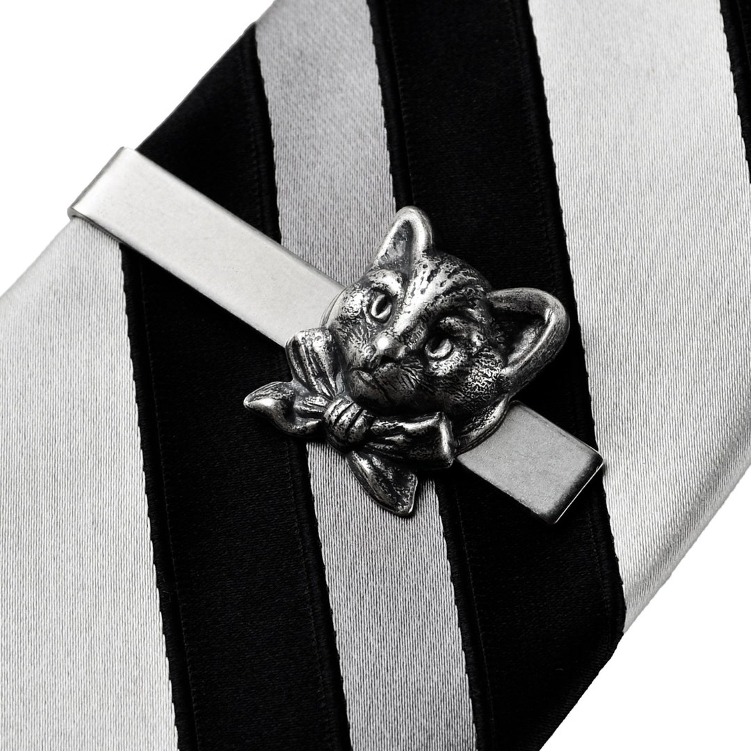Cat Tie Clip Express Yourself - Etsy